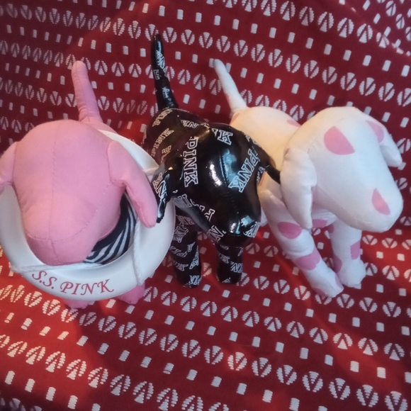 Victoria's Secret | Other | 3 Adorable Victorias Secret Stuffed Plush ...